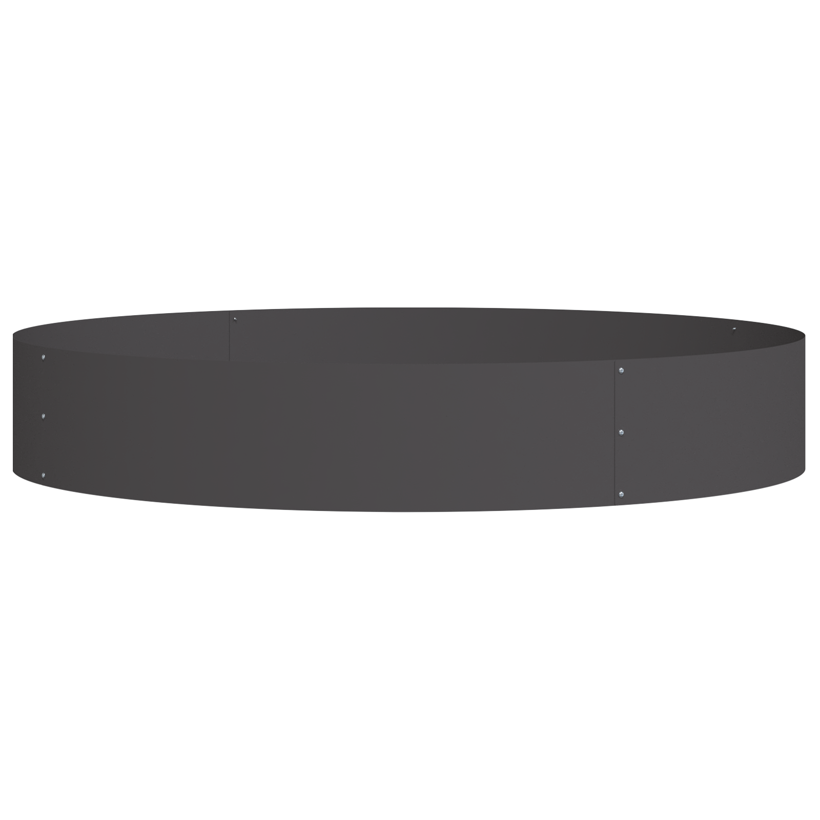 Jardinière | Grand Pot en Métal Noir Noir Métal Grand CFW76520 | Leroy ...