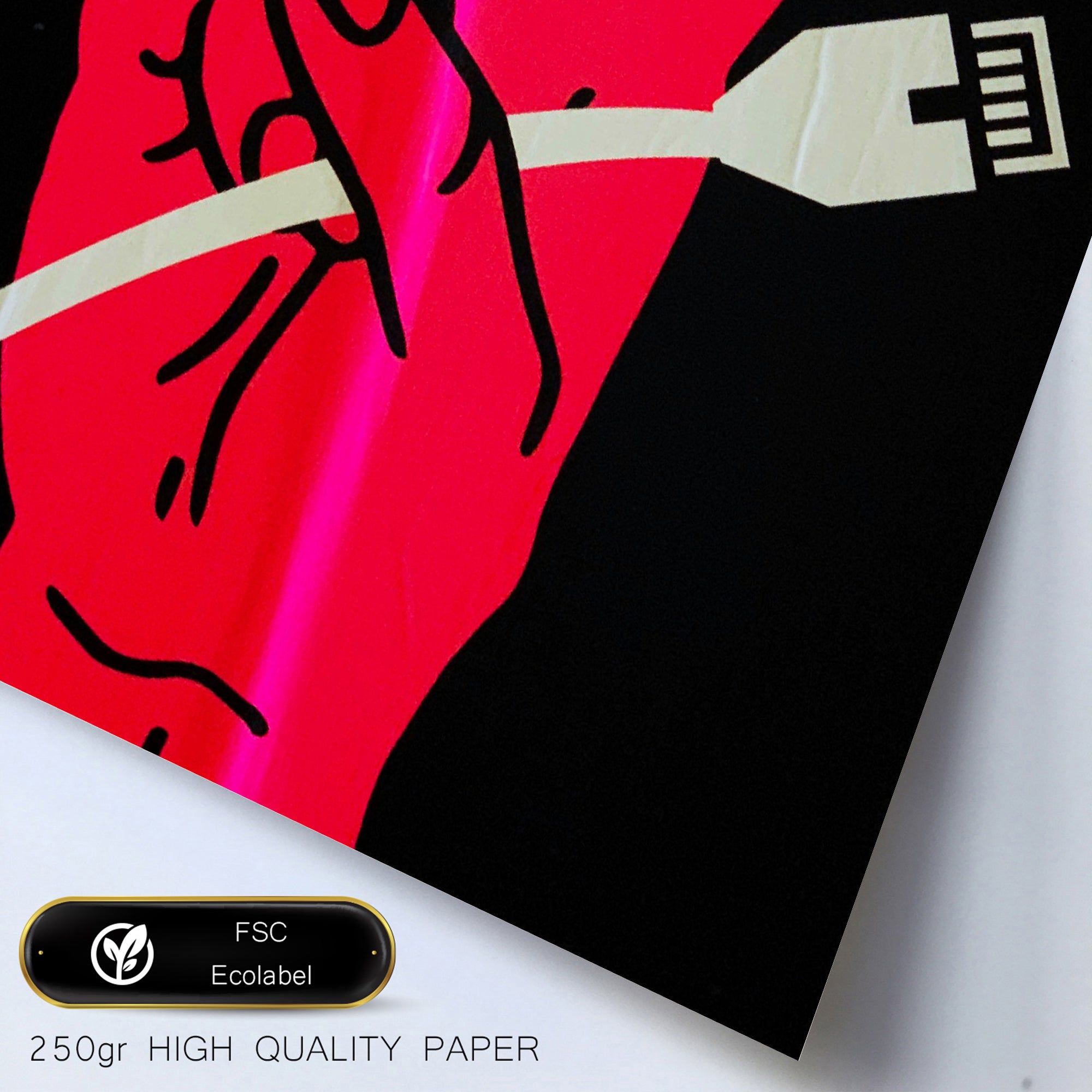 Nacnic Lot De 6 Affiches Graffiti, Street Art Coloré | Leroy Merlin