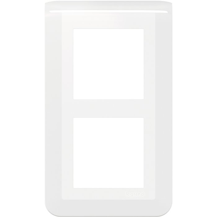 Placa de mosaico vertical doble, LEGRAND blanco | Leroy Merlin