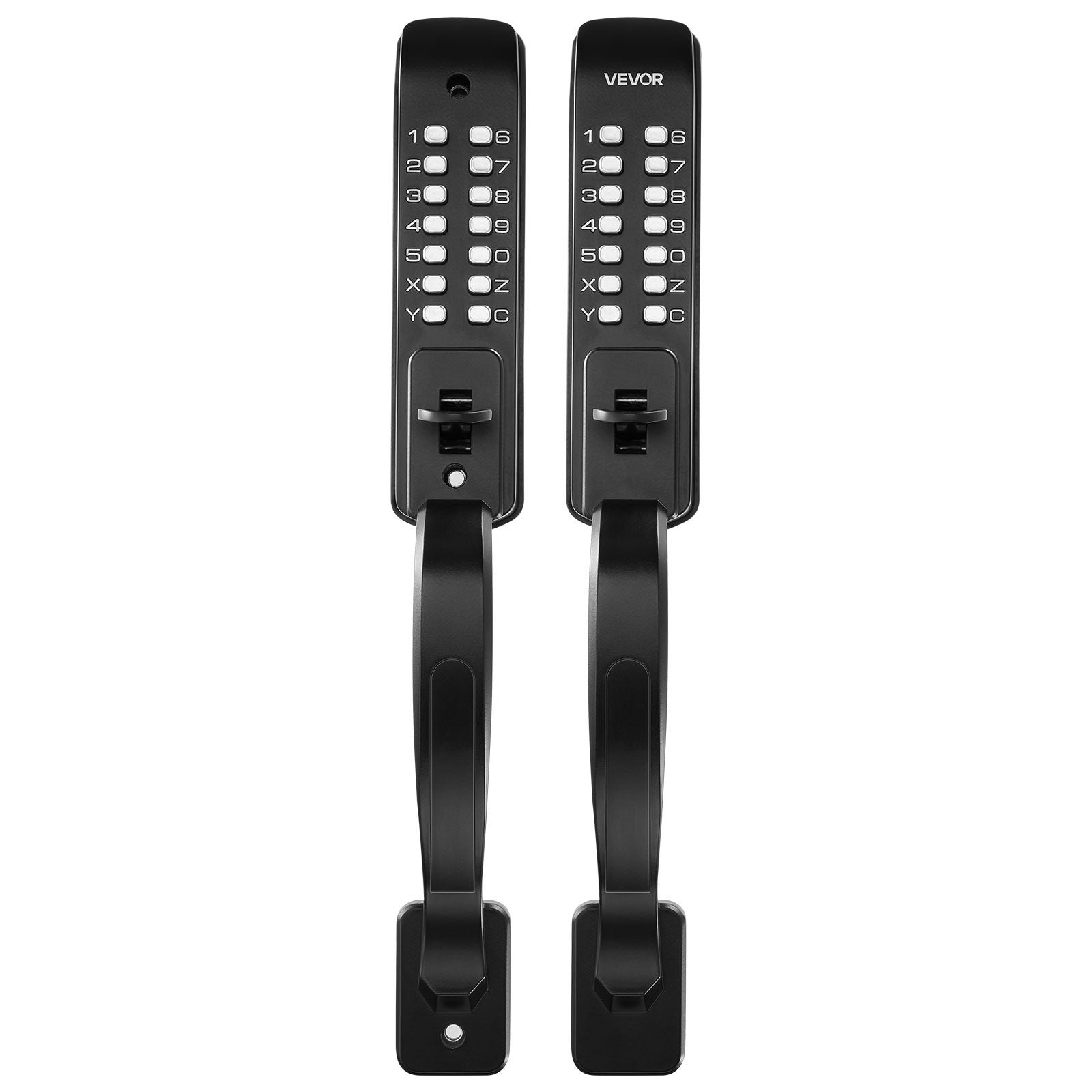 Serrure à Code Mécanique VEVOR 4-7 Chiffres, Serrure de Porte d'Entrée ...