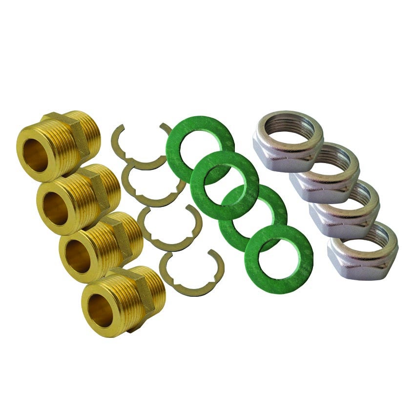 Kit de racores fertwin dn16 3/4 | Leroy Merlin