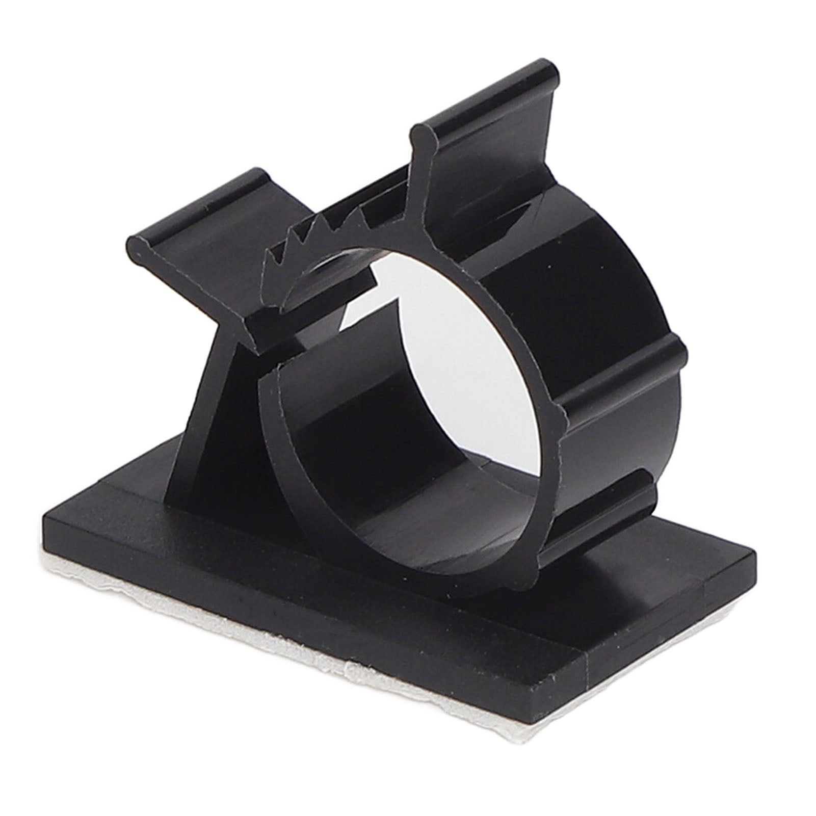 100 abrazaderas para cables, clips de gestión de cables autoadhesivos ...