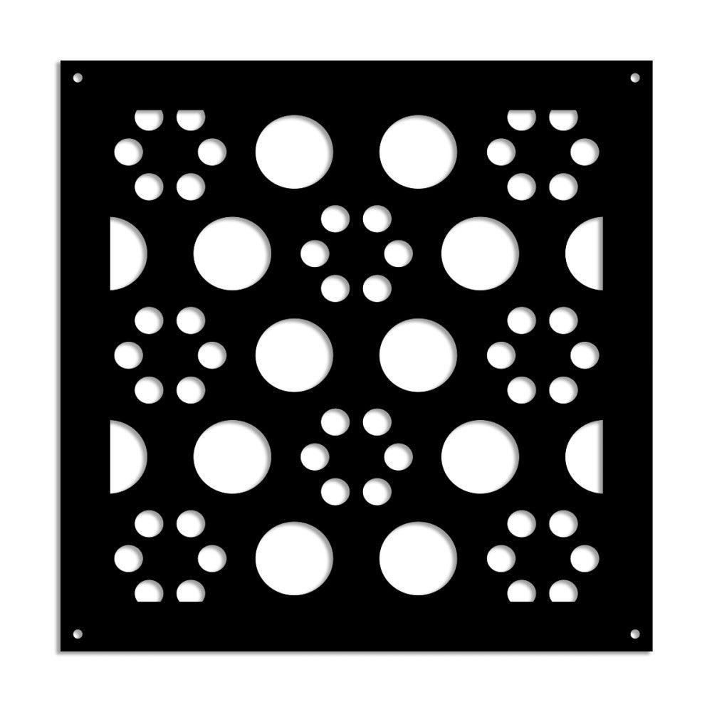 POINTS - Panneau PVC Perforé - Brise Soleil - format 73x73 cm ...