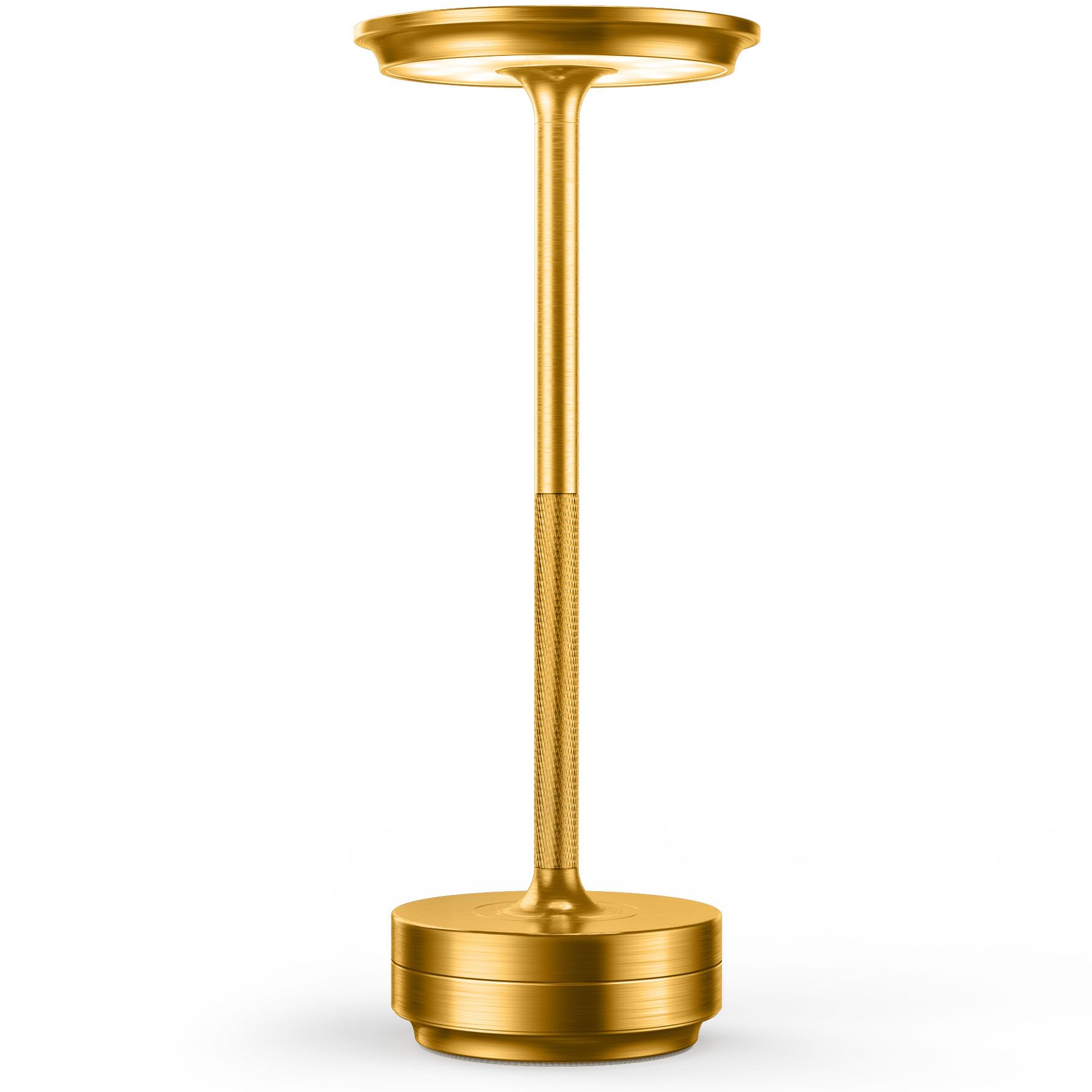 Lámpara de mesa inalámbrica, minilámpara de noche con USB y batería ...