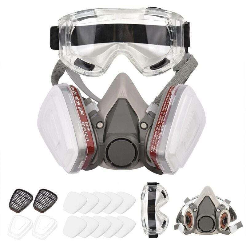 Mascarilla Reutilizable Antigás - 6200, Protección contra Polvo, Humo ...