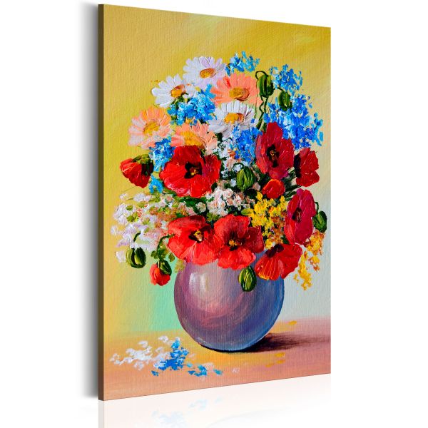 Tableau Fleurs Bunch of Wildflowers 40x60 cm | Leroy Merlin