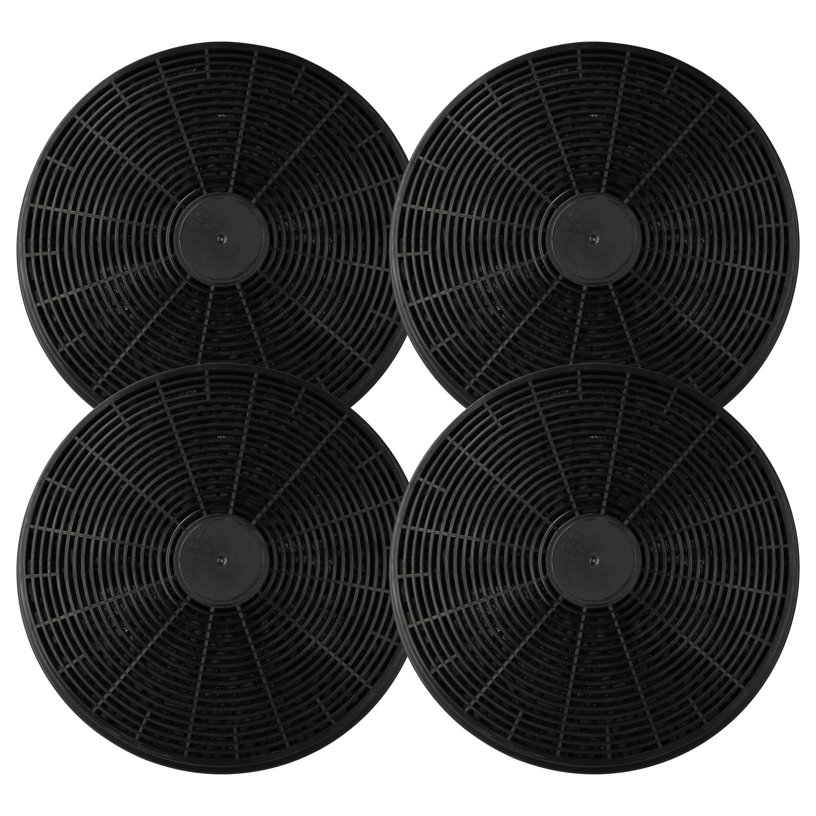 Vhbw 4x Filtres à charbon actif compatible avec PKM S7-60 ABTH, S7-60 AWTH, S7-90 ABTH, S7-90 ...