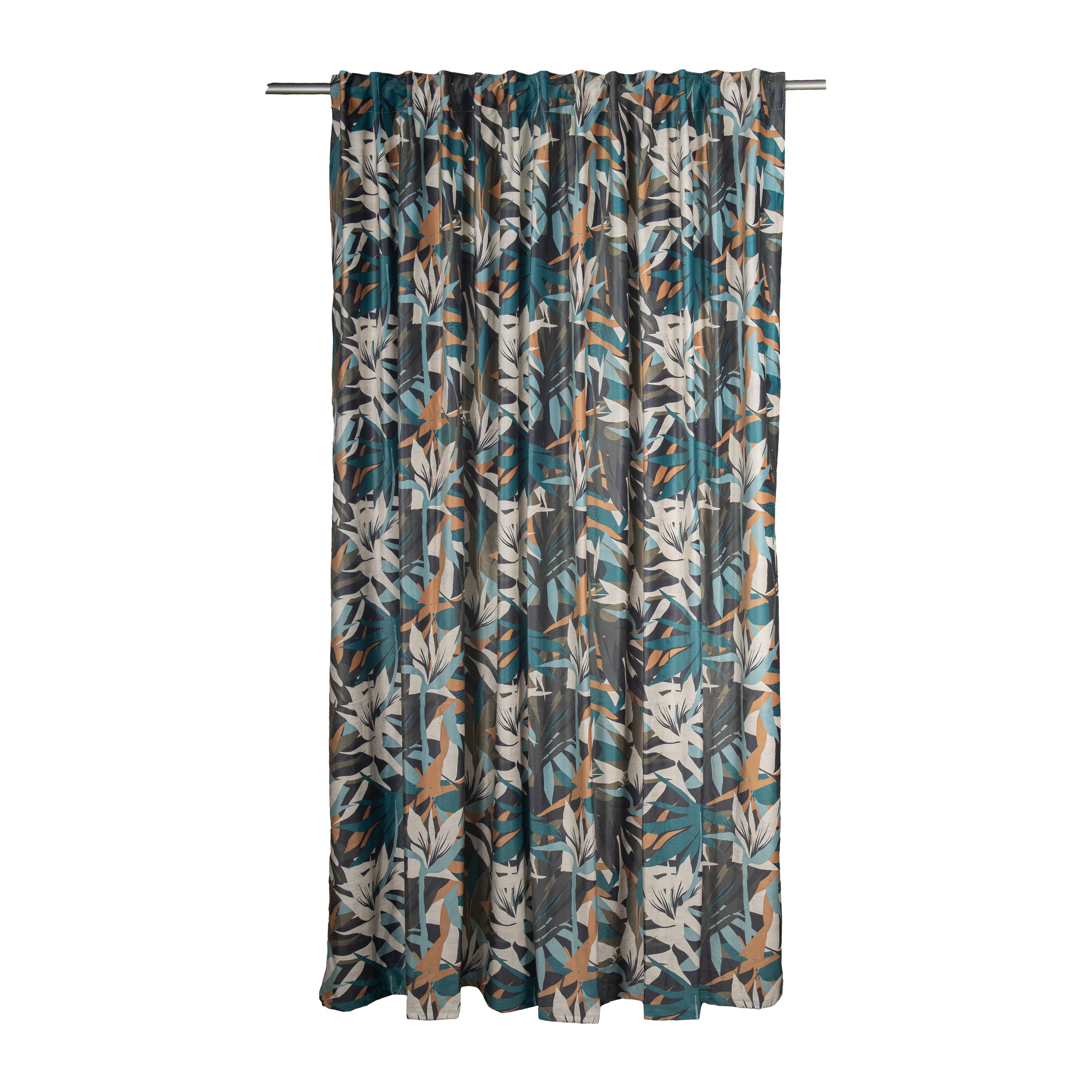 Rideau tamisant NAVIA - l.200 x H.280 cm - Polyester - Motif de ...