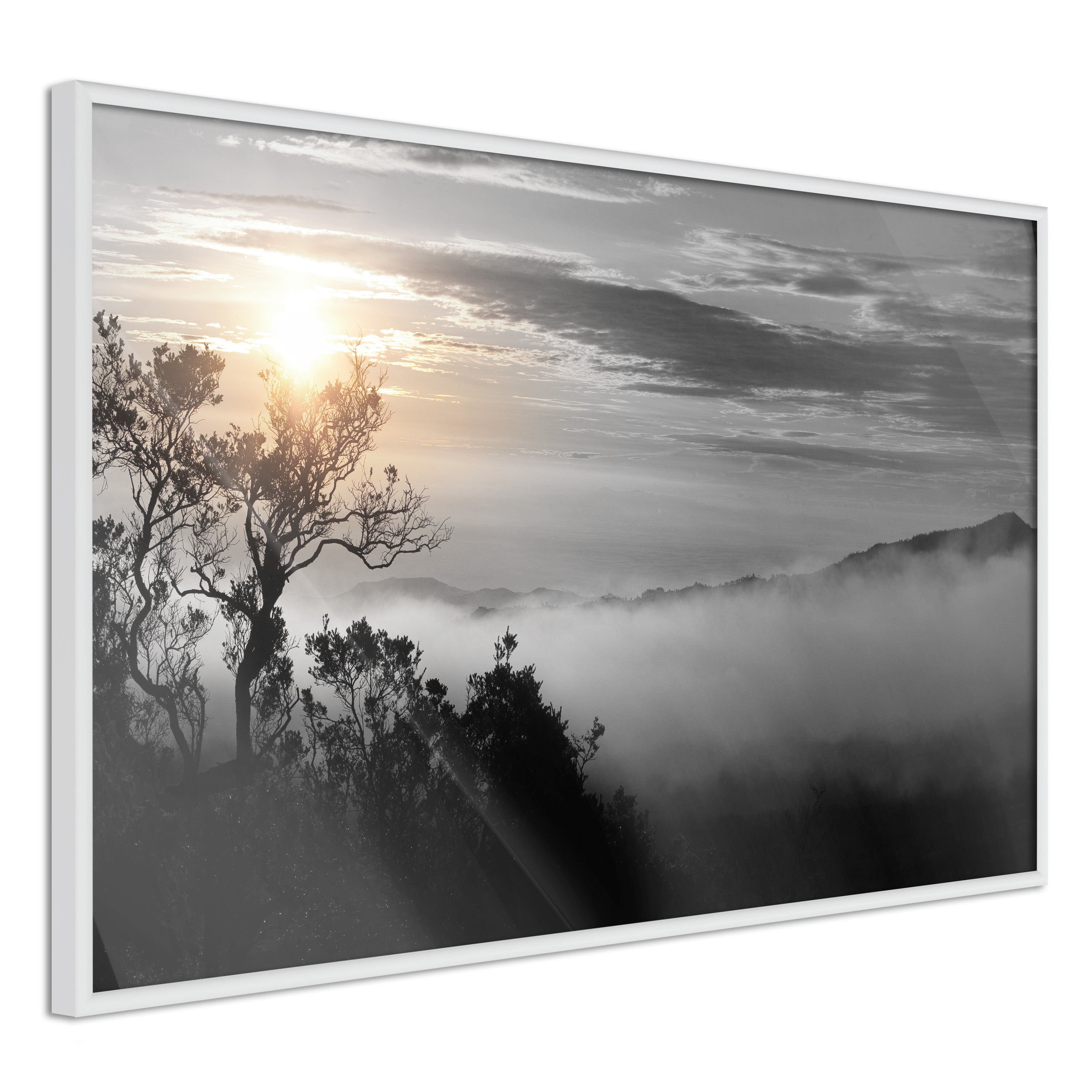 Poster et affiche - Fog Valley - 90x60 | Leroy Merlin