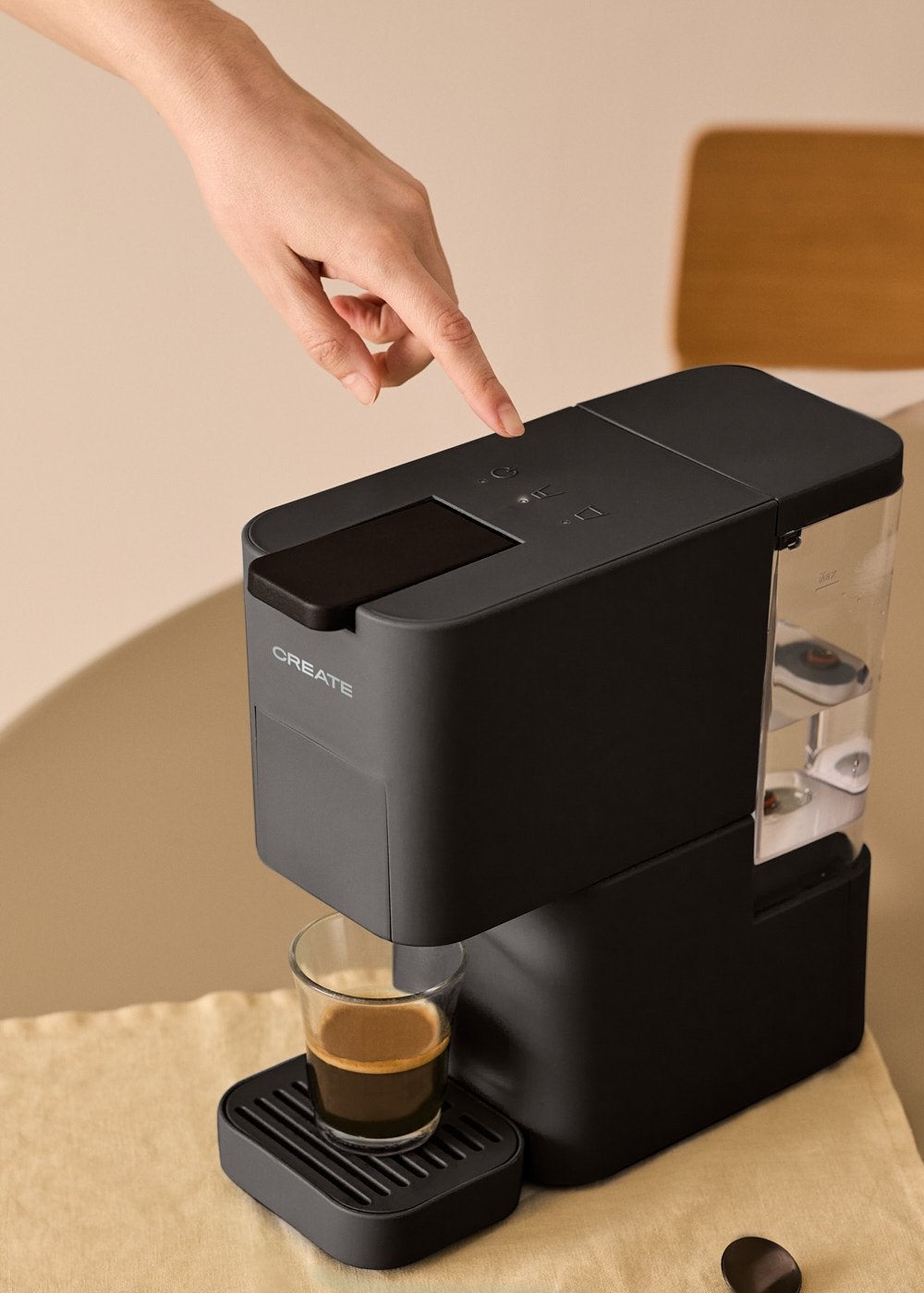 CREATE - THERA STUDIO - Cafetera multicápsula express y café molido | Leroy Merlin