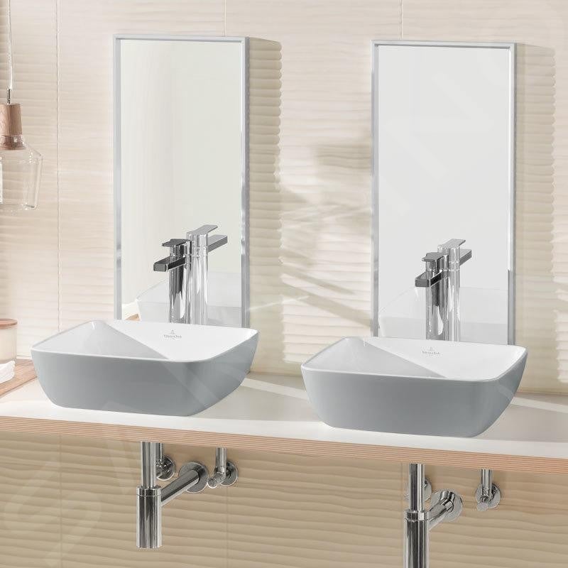 Villeroy & Boch Artis, lavabo à poser, carré, sans trop-plein ...