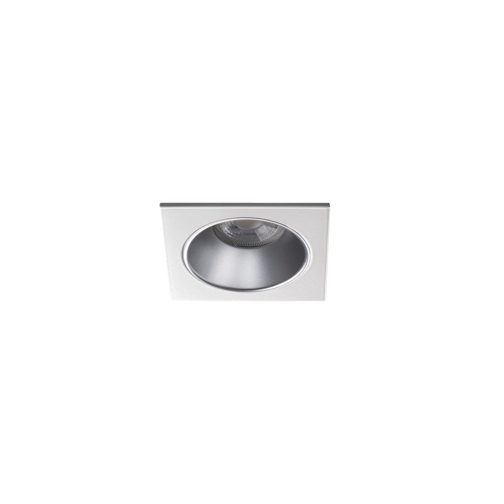 10W techo de plata MR16/PAR16 88x88mm GU10 /Gx5.3 | Leroy Merlin