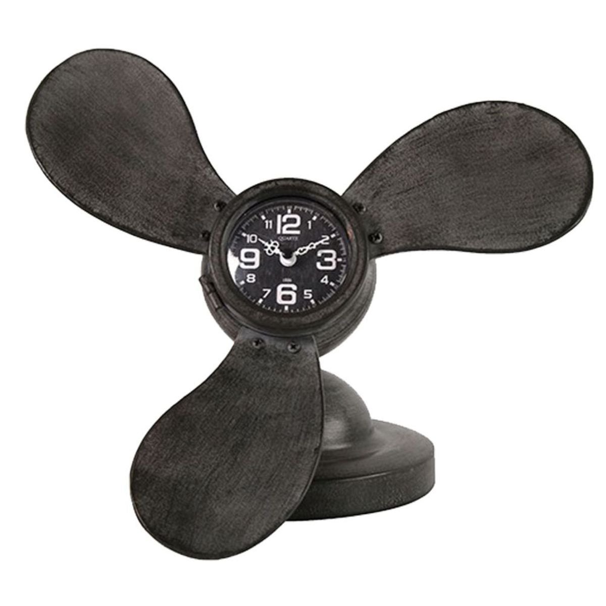 Pendule en métal Vintage 25 x 17 x 17 cm - à poser | Leroy Merlin