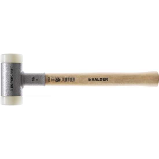 Mazza SUPERCRAFT, con impugnatura, rivestita, in Hickory antivibrazioni, ergonomica - D=40 mm ...