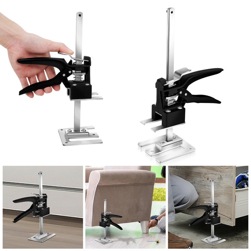 2x Cric à main Outil manuel de levage Dispositif de levage d'armoire ...