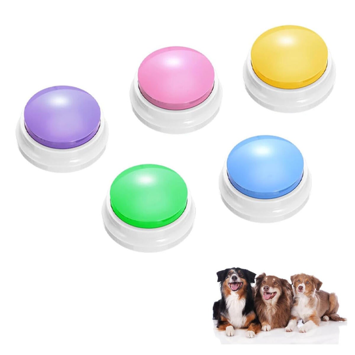 Botones de grabación de voz para perros - Botones de comunicación ...