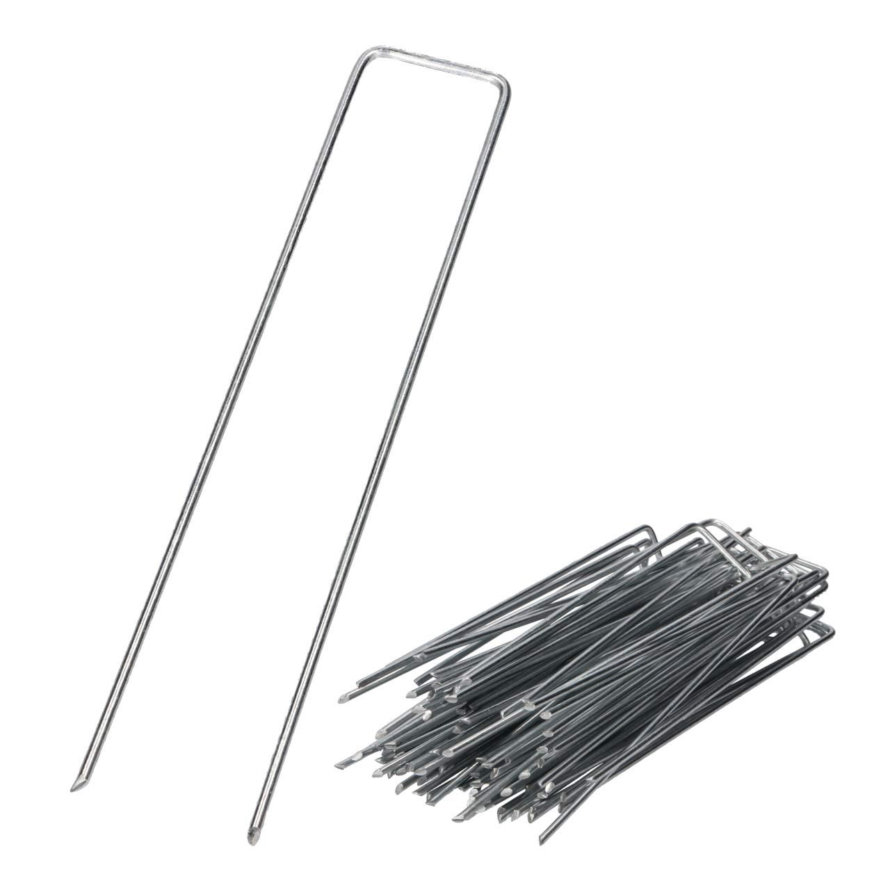 GARDENIX® 100 IronPEG Picchetti a U in Acciaio zincato Lunghezza: 150 ...