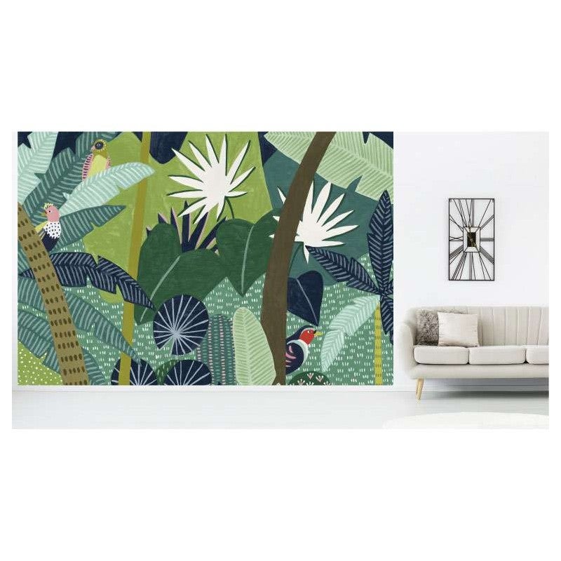 Papier peint intissé CACHE CACHE 400 x 270 cm (LxH) - Tapisserie murale ...