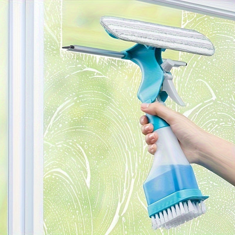 Brosse de nettoyage de vitres 4 en 1, essuie-glace multifonction pour ...