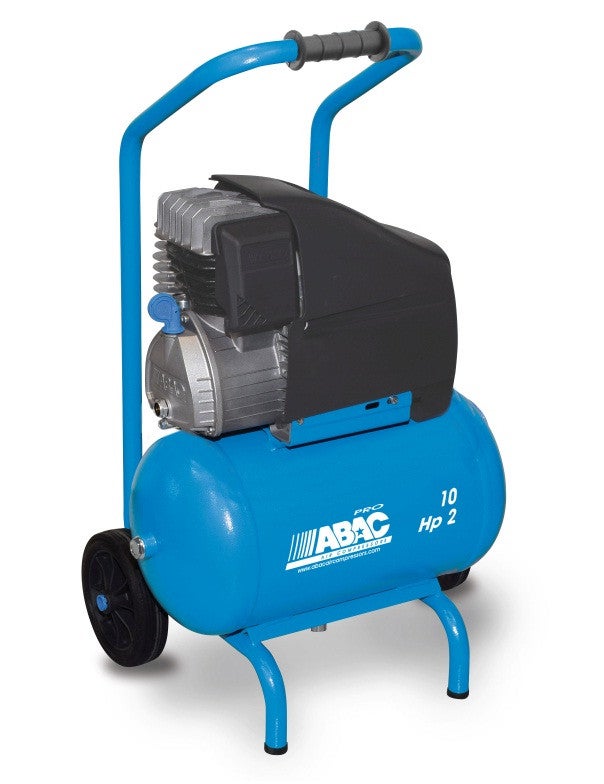 Compresseur à piston lubrifié 10L 10 bar 2,5CV 16,2 m3/h PRO ...