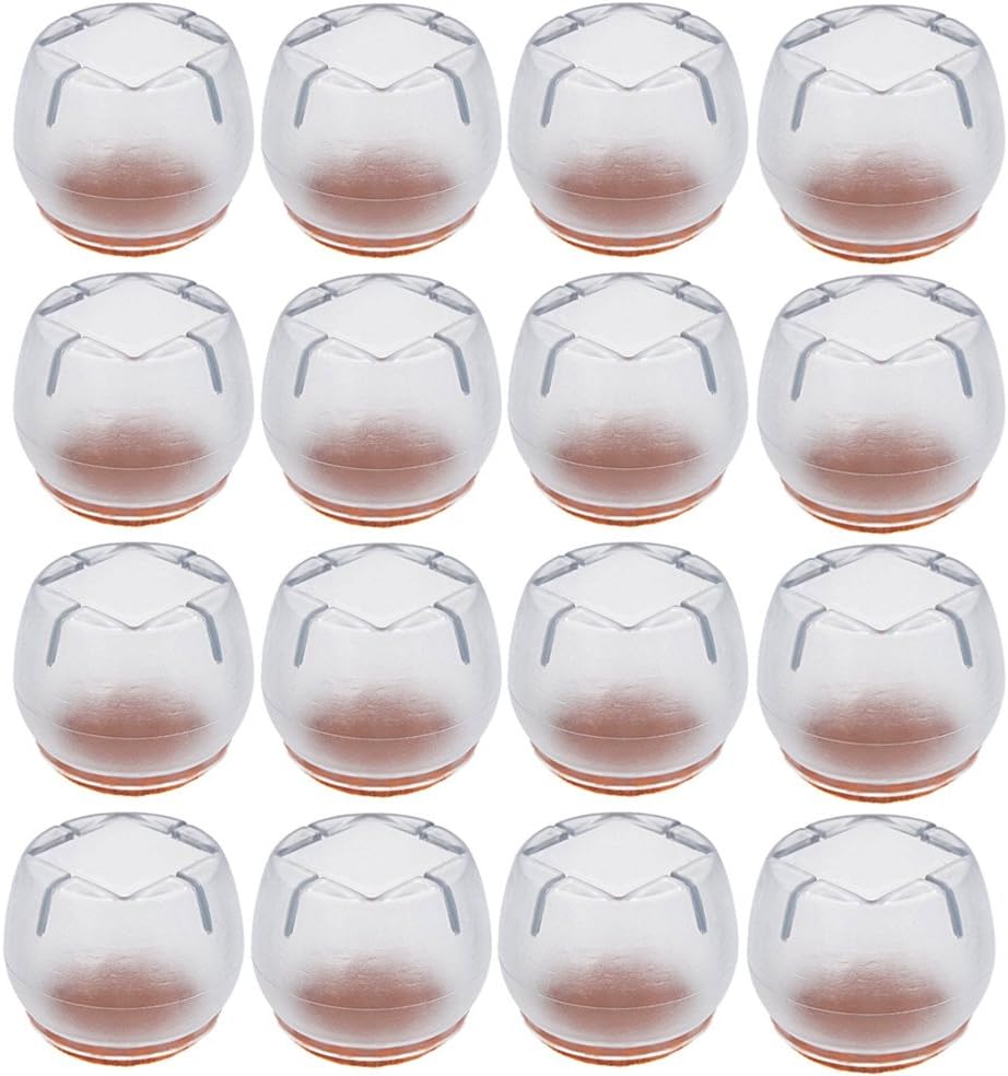 Patin de pied de meuble Patins pour meubles 6 Pièces Chaise Casquettes ...