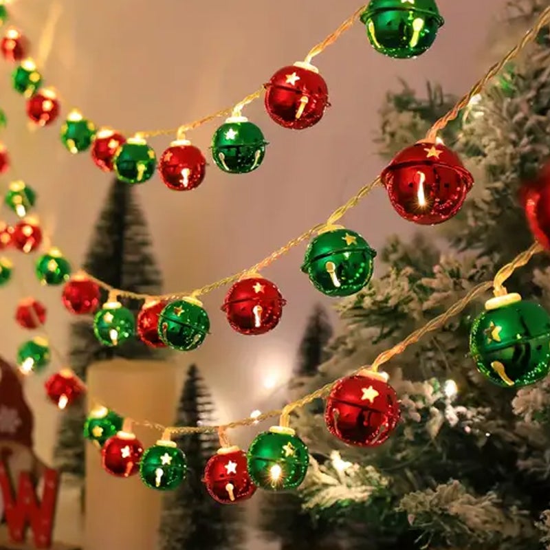 Guirlande Lumineuse 6m avec 40leds, Cloches - Décoration Festive de ...