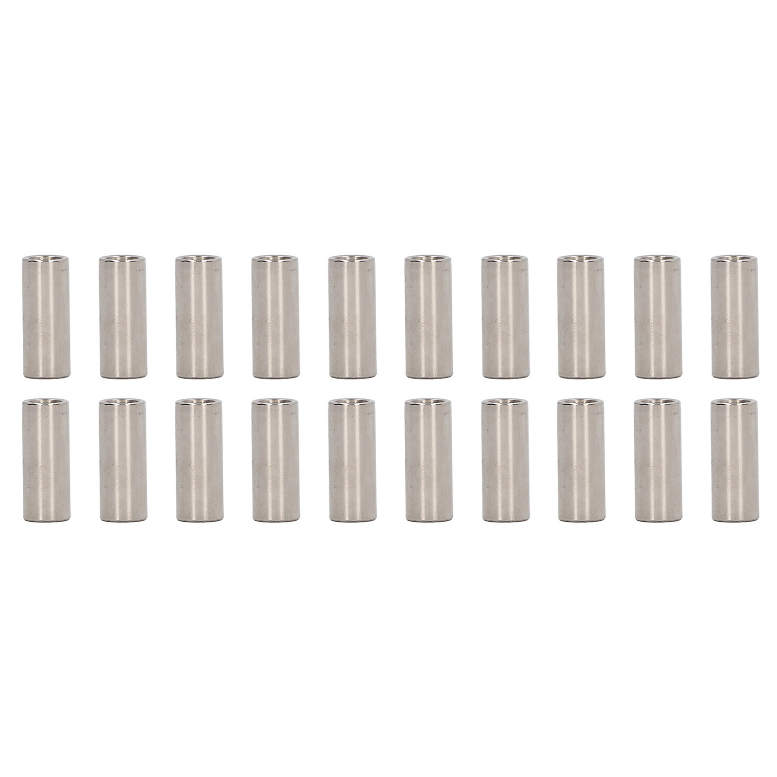 20 piezas de tuerca de acoplamiento de acero inoxidable M5, tuerca de conector de varilla ...