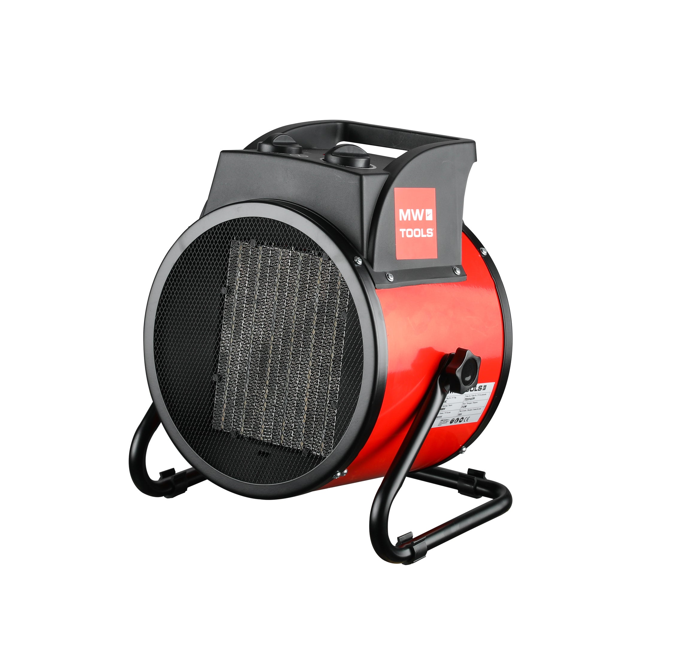 Chauffage électrique de chantier portable 5kW 400V résistance PTC MW ...