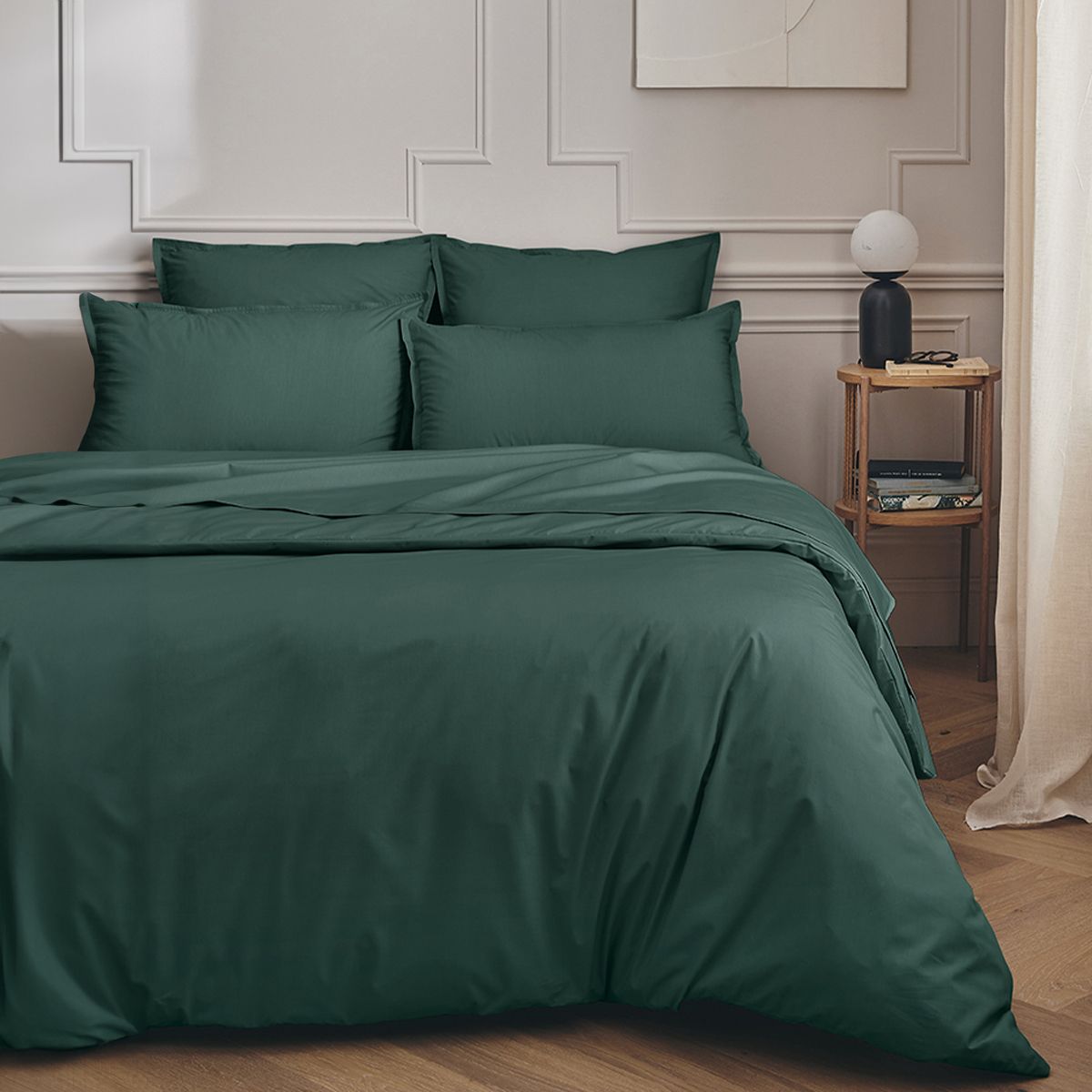 Housse de couette unie en percale de coton, PREMIÈRE | Leroy Merlin Housse de couette unie en percale de coton, PREMIÈRE | Leroy Merlin