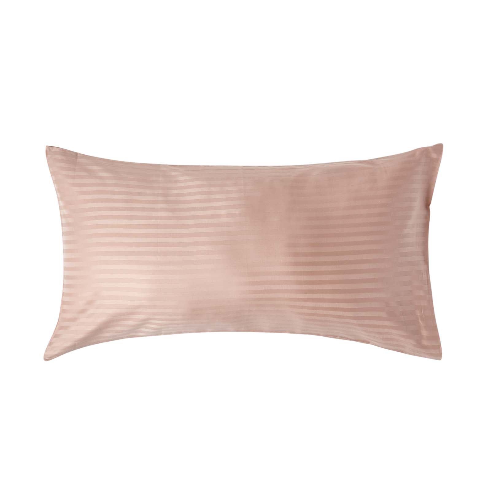 Homescapes Taie d'Oreiller rectangulaire coton égyptien Taupe 330 fils ...