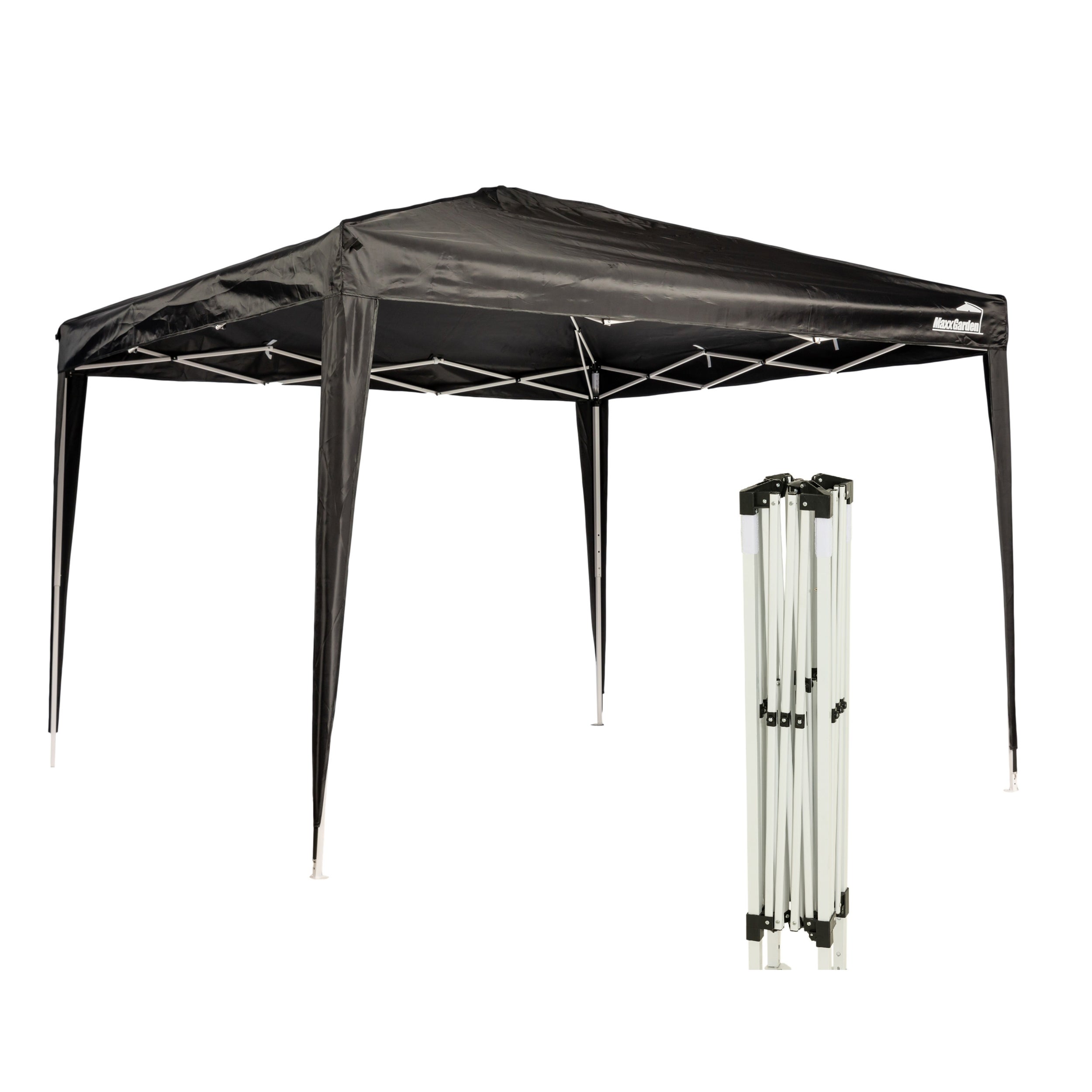 MaxxGarden Tente de Réception 3x3 m - 9m² - Easy-up avec structure en ...