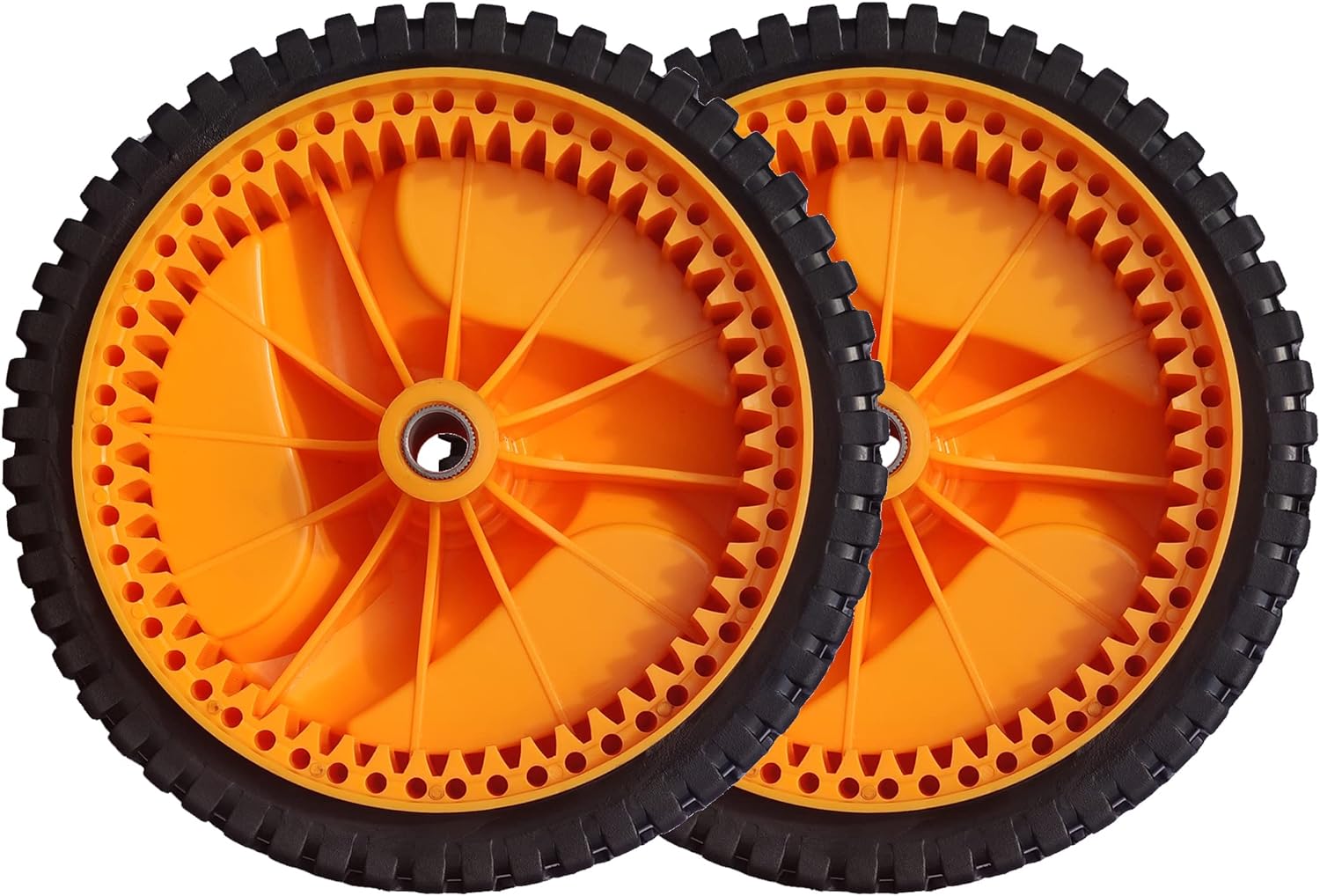 2 x Roues Tondeuses 53 dents Roue motrice pour Husqvarnaa Electrolux, McCulloch, Rally et autres ...