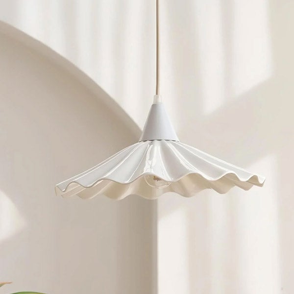 Suspension Lotus Plissé Moderne - Luminaire Adjustable 120cm (Douille ...