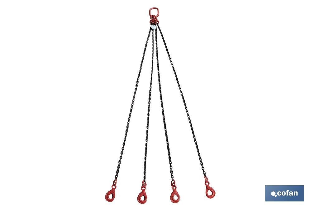 Pulpo cadena 8mm. gº80 4rx3m | Leroy Merlin