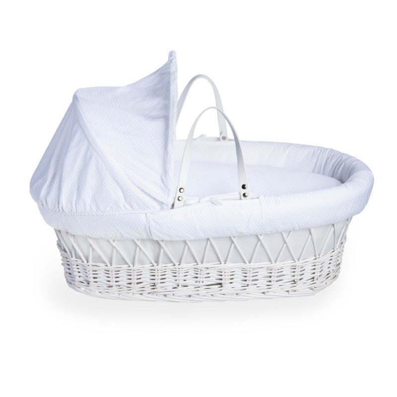 Moisés de mimbre blanco 26 x 29 x 68cm | Leroy Merlin