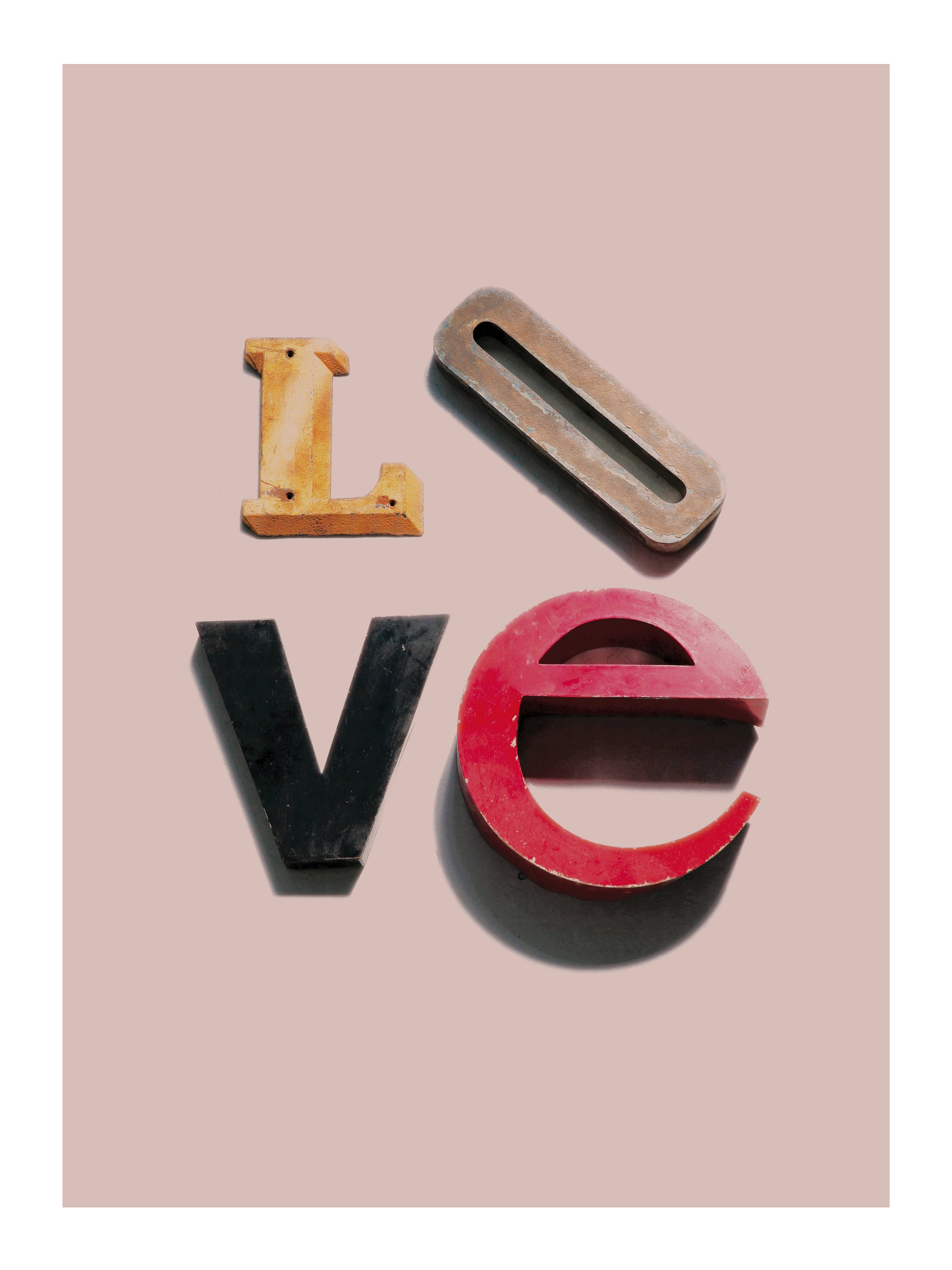 TYPO - Signature Poster - Love - 60x80 cm - BENEFFITO | Leroy Merlin