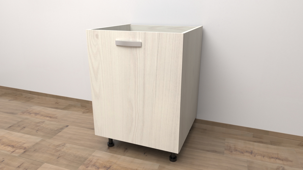 MEUBLE DE BASE 45 AVEC PORTE, H 72 CM L 45 CM P 55,5 CM, LIVRAISON EN ...