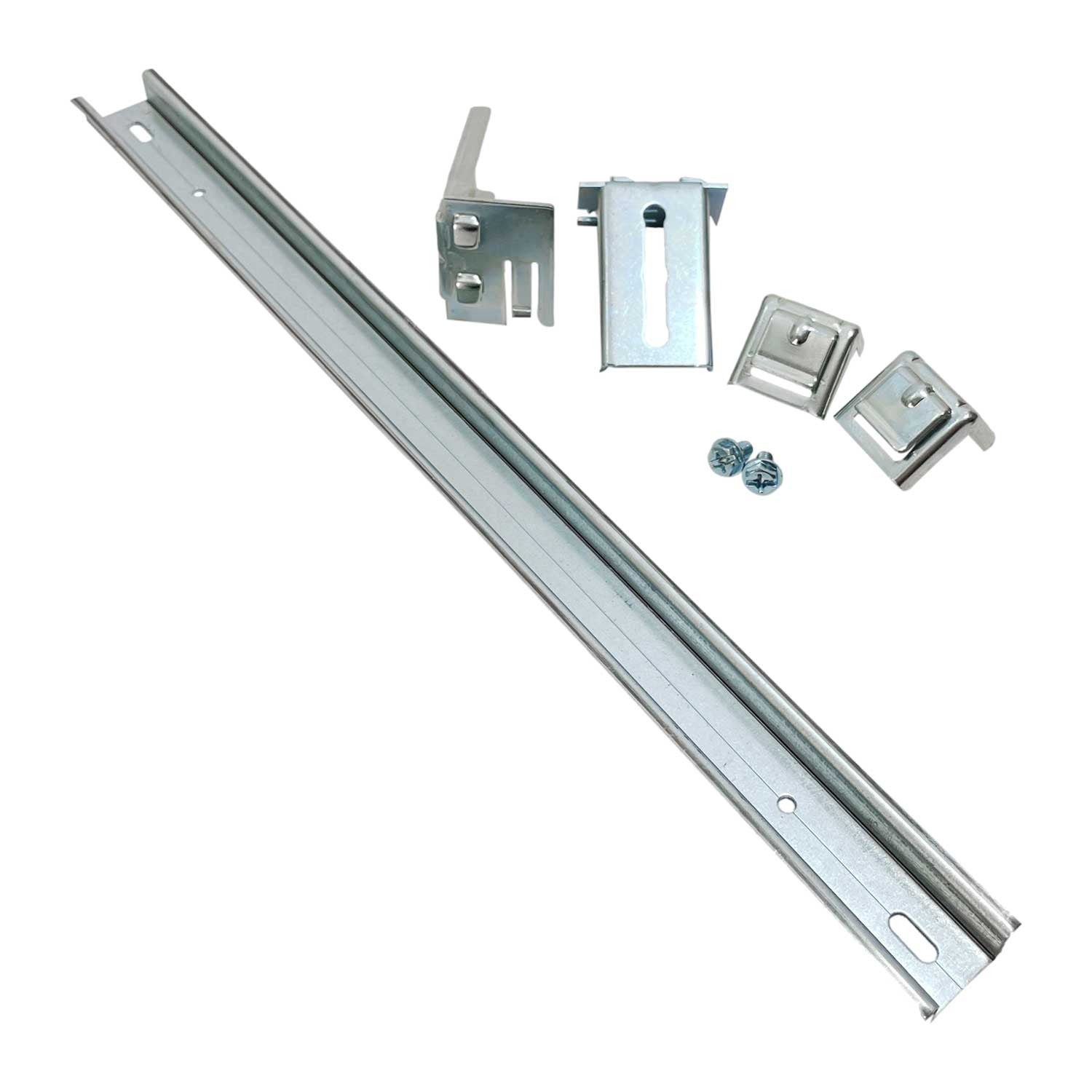 48013 Ide - Kit Rail Din 24 Modules Pour Coffret Atlantic Ide + Support ...