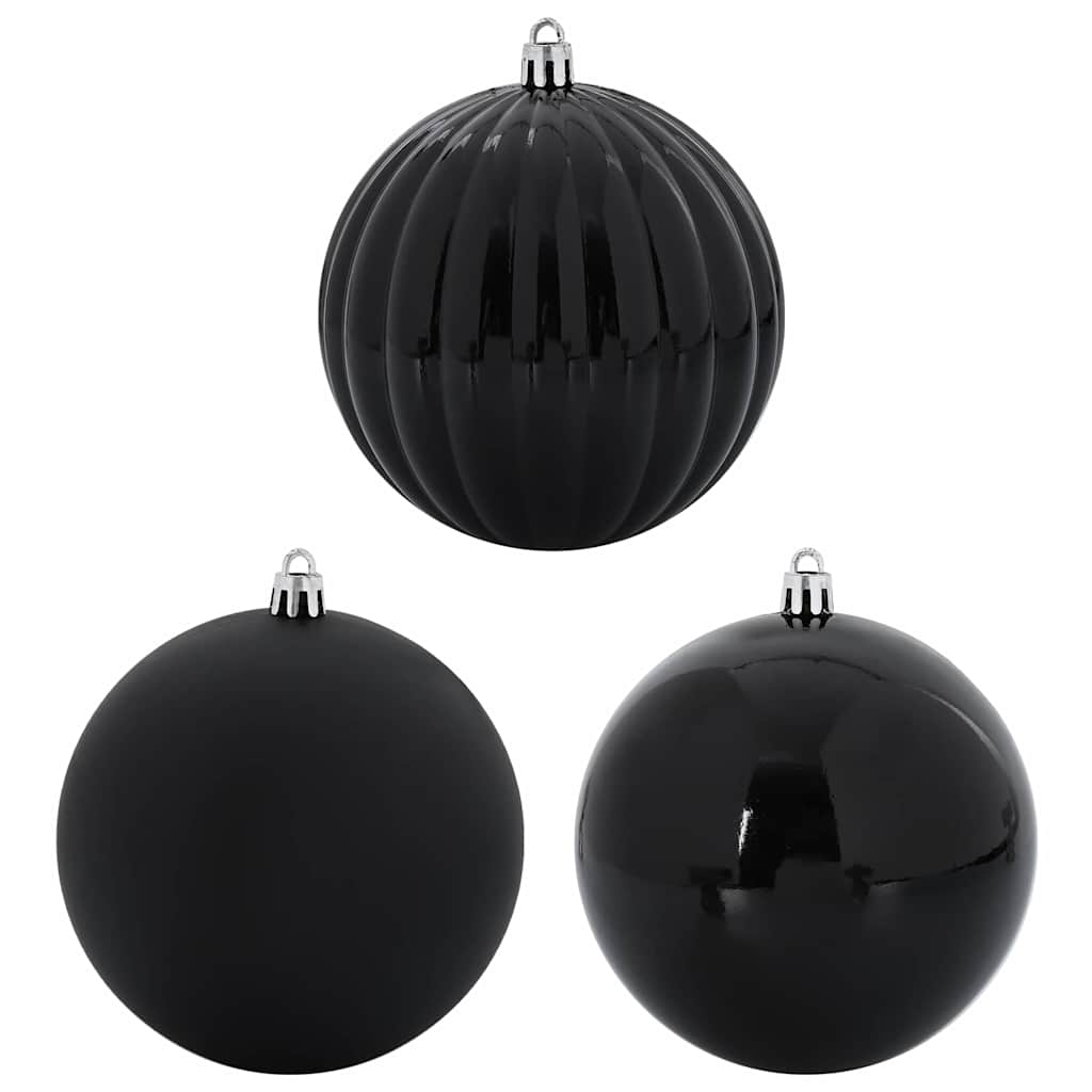 Juego de Esferas de Navidad 15 pcs Negro XL vidaXL | Leroy Merlin