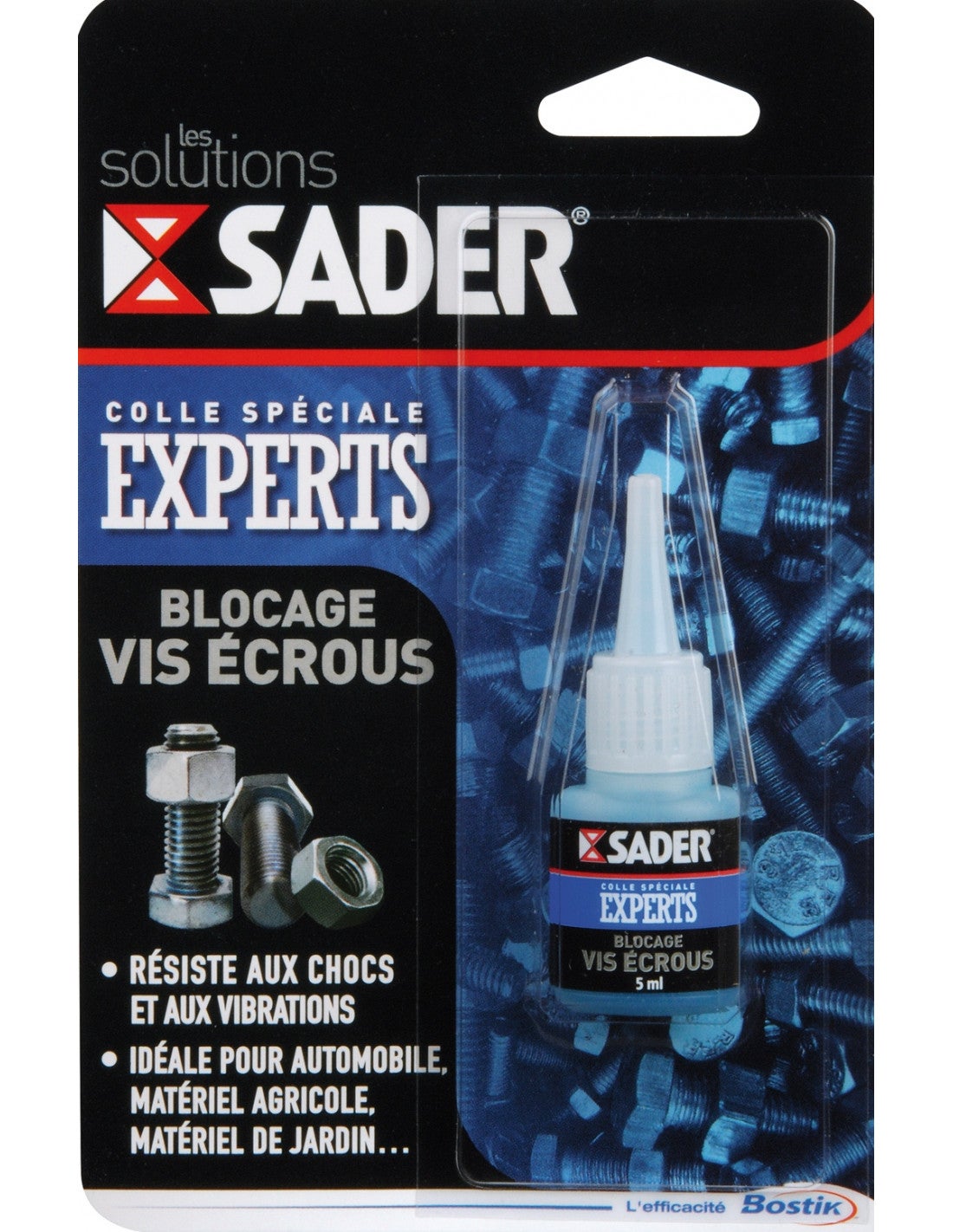 COLLE BLOCAGE VIS ECROU BLISTER 5 ML | Bricoman
