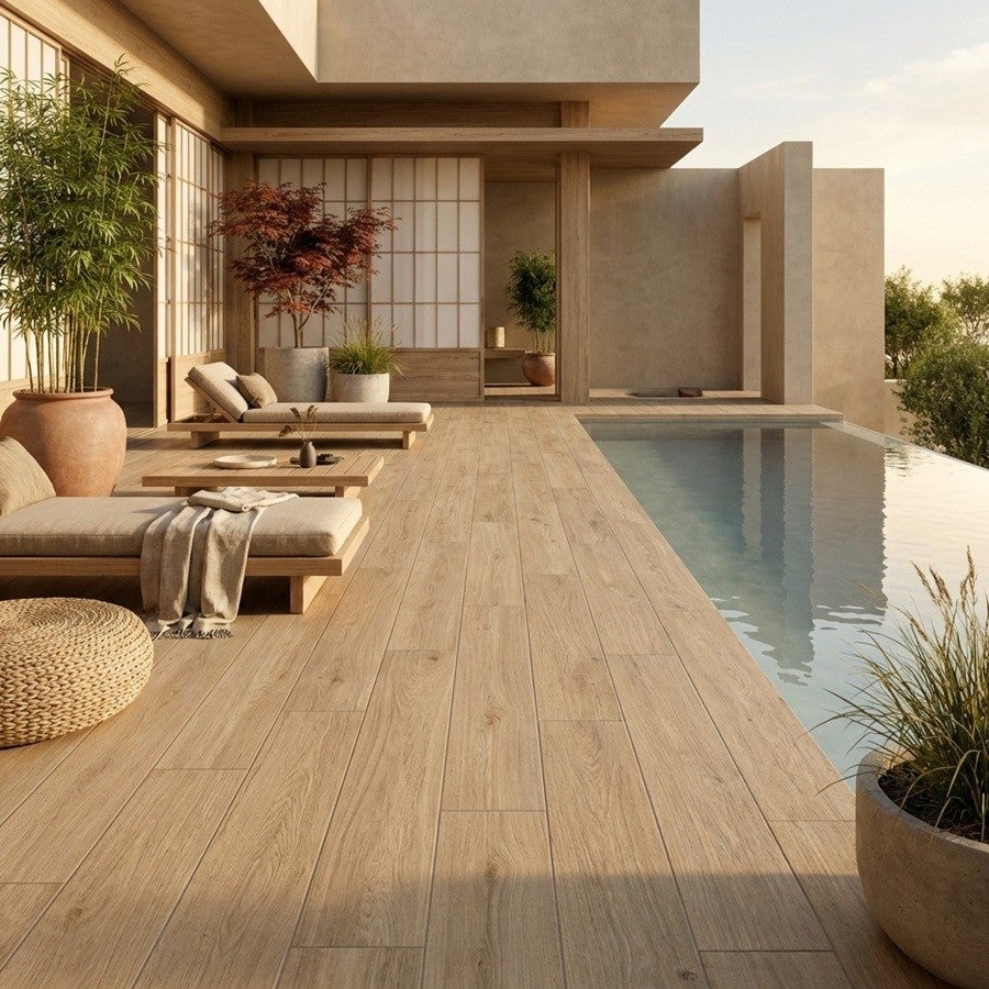 Terrasse Carrelage Imitation Bois