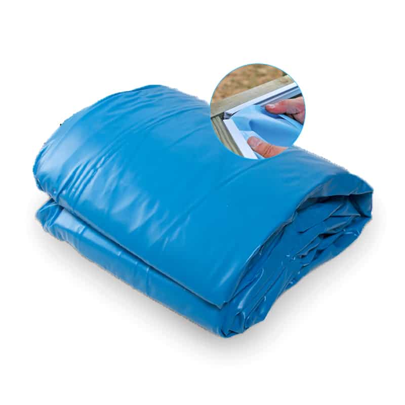 Liner Gre 790210 Circular 376x116cm PVC Alta Resistencia Ananas Azul ...