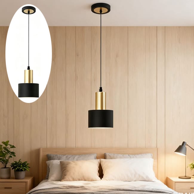 Suspension lumineuse de restaurant de style industriel moderne, avec ...