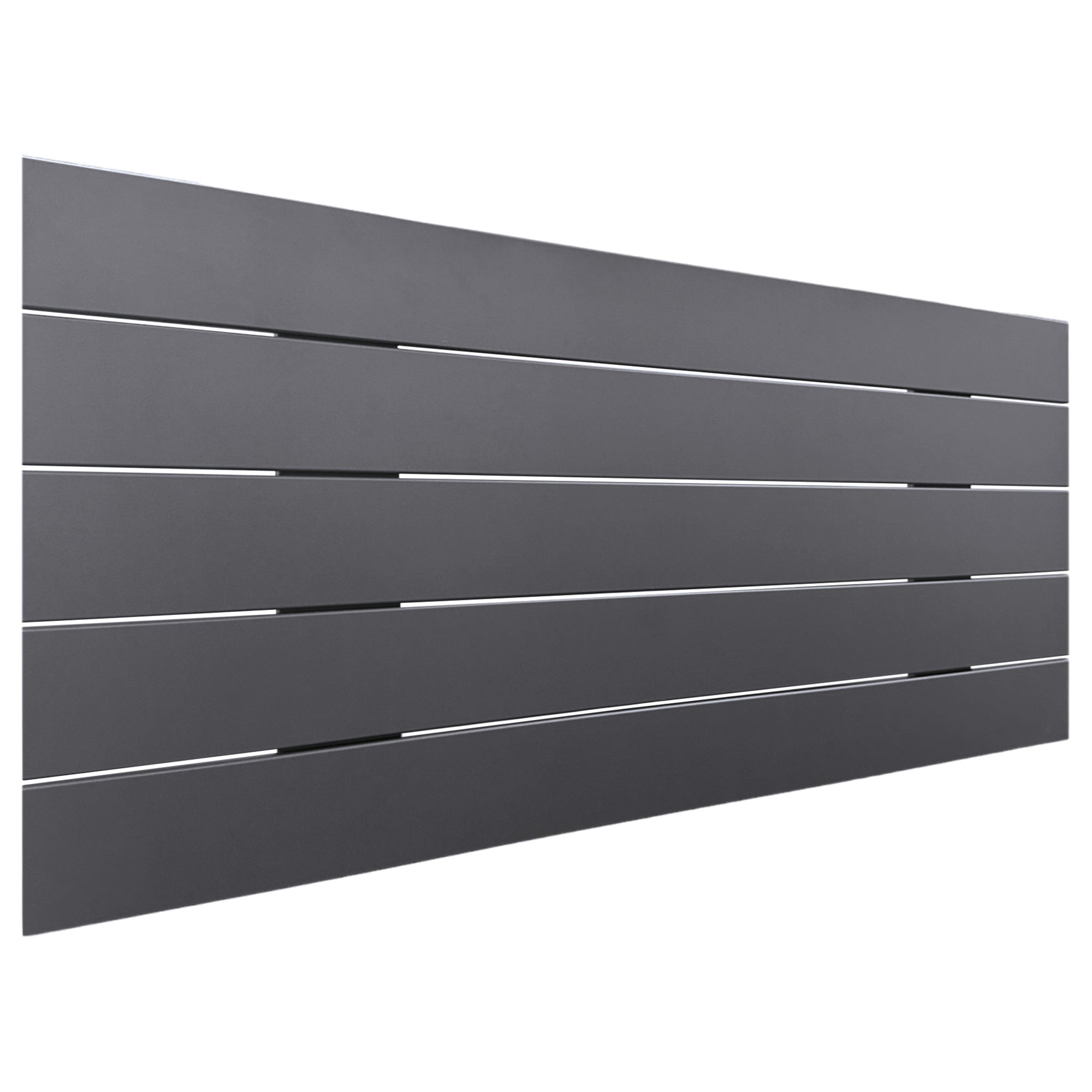 DHOME Tête de lit en bois recyclé MDF Style Palette Horizontale Lit en ...