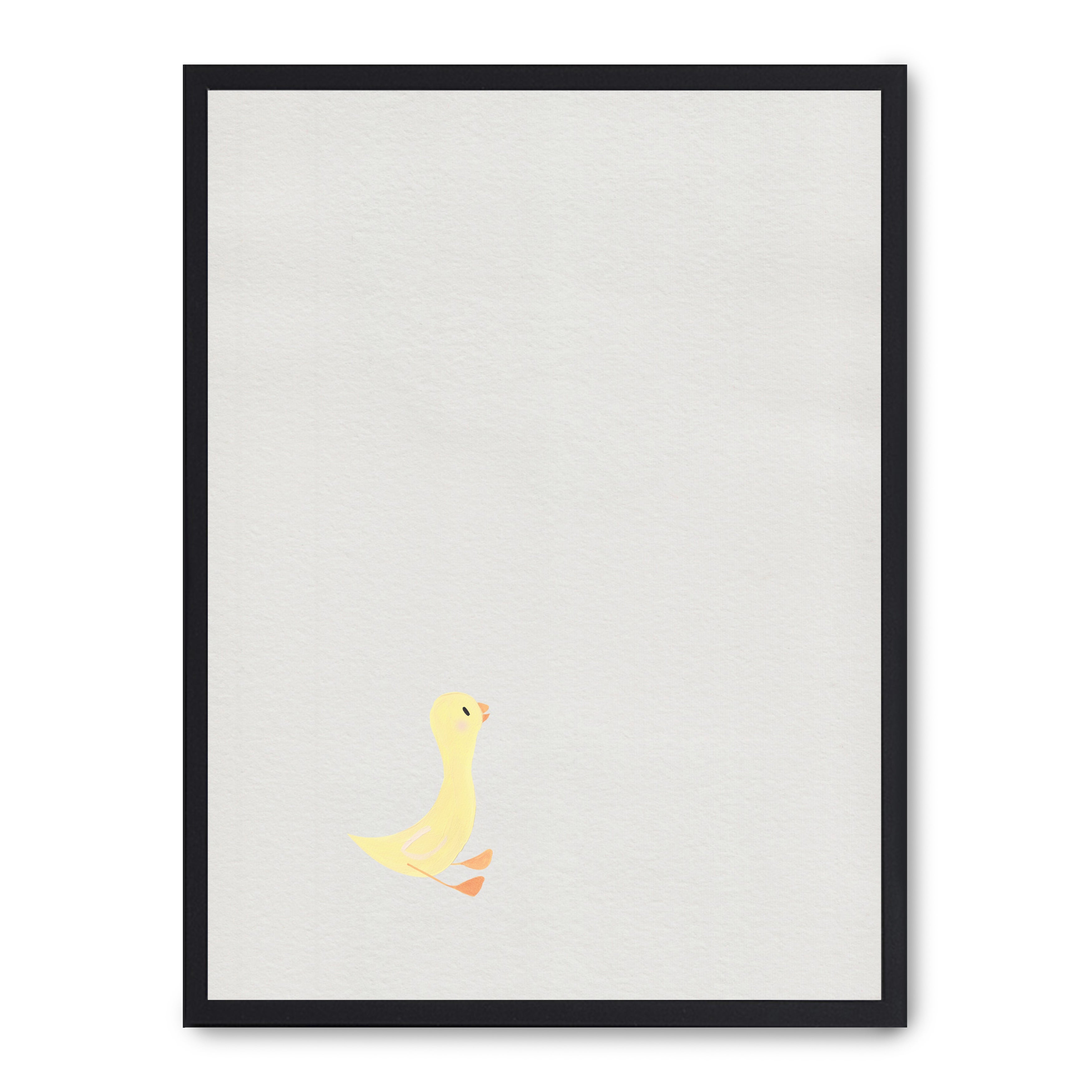 Cuadro A duckle, marco negro, 50x70 cm | Leroy Merlin