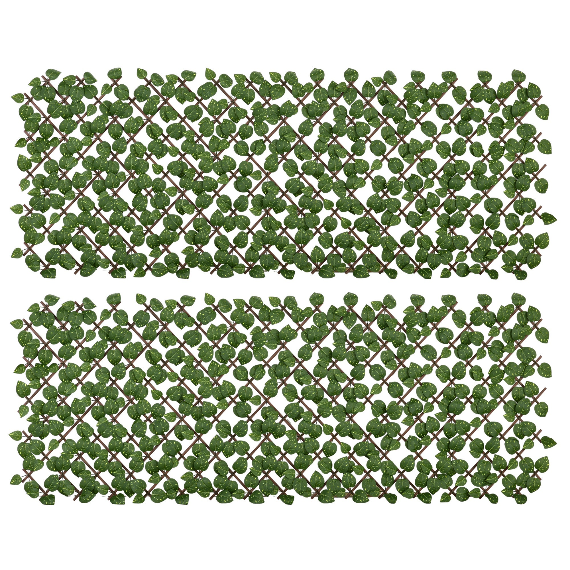 Seto Artificial Outsunny Seda, PE Verde 200x100x8 cm 844-803V00GN ...