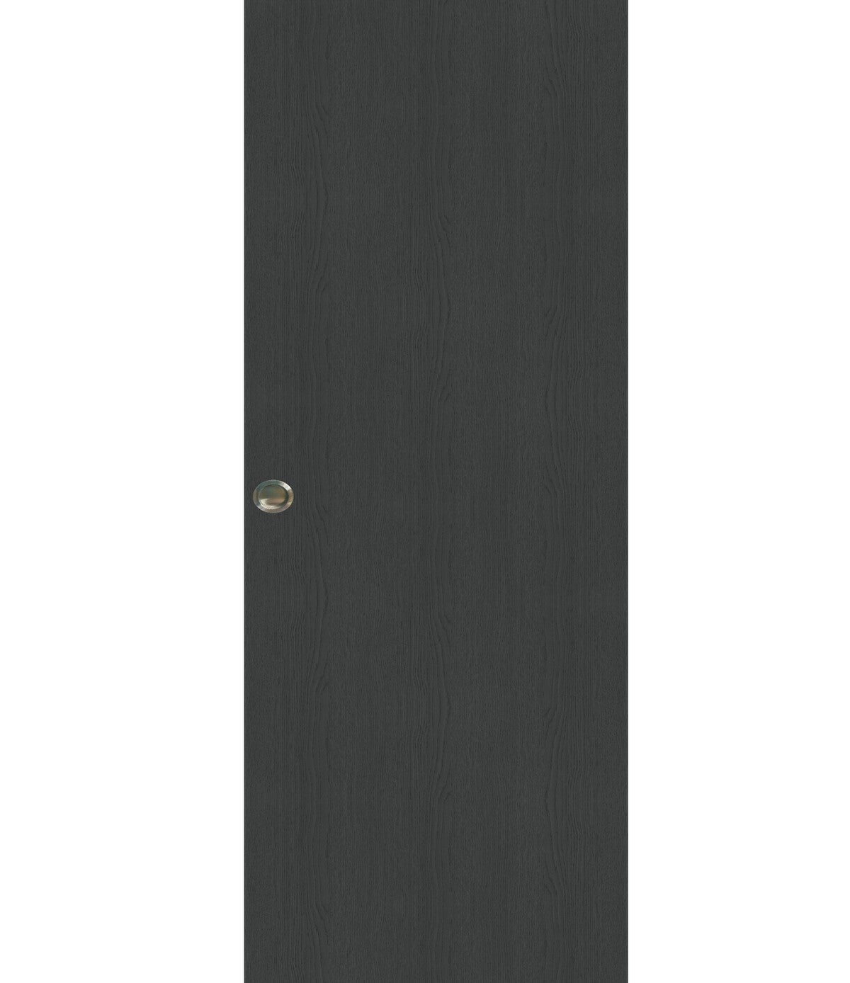 Porte Coulissante Grey Oak H204 X L73 Et Coquilles Gd Menuiseries ...