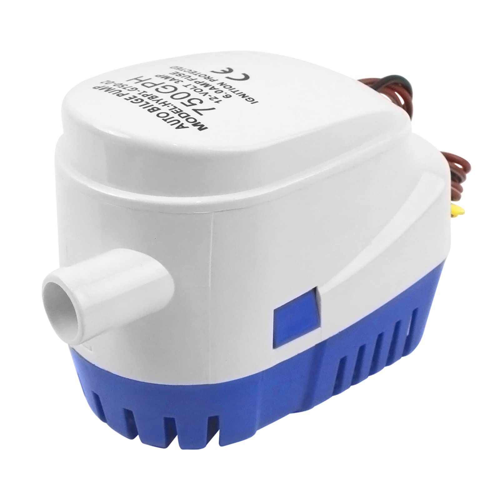 Pompe de cale automatique 12V 750GPH/ 47LPM avec interrupteur à ...