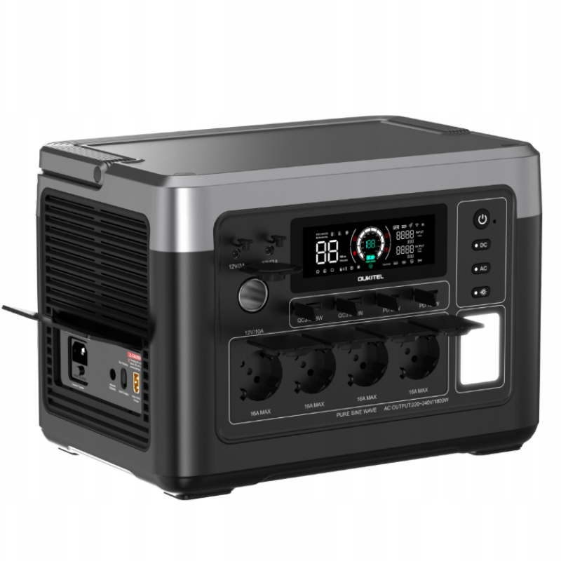 Station d'alimentation portable OUKITEL P1000 PLUS 1800 W, batterie ...