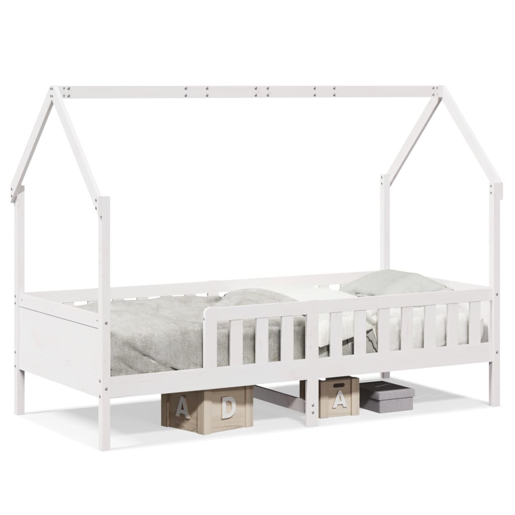 Lit enfant | Lit simple | Cadre de lit d'enfants forme de maison ...